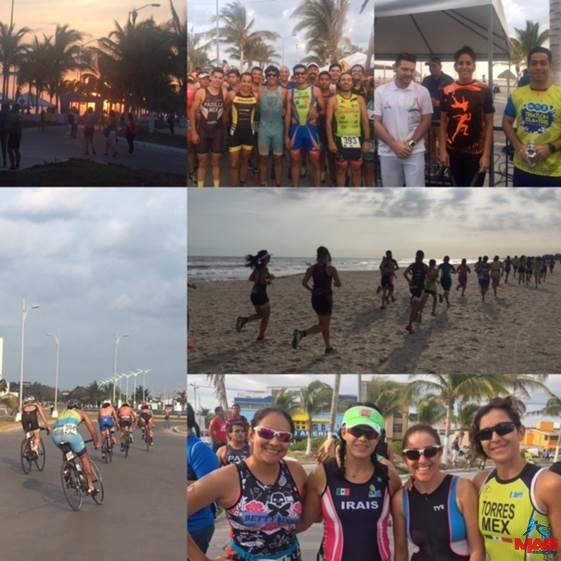 Conquistaron Arcadia y Díaz el Triatlón Isla de Tris – MAG Deportes